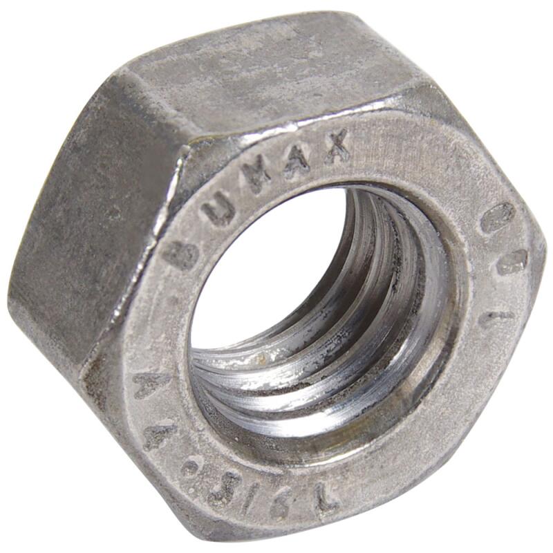 ISO 4032 Sechskantmuttern BUMAX109 Edelstahl A4, 118,35
