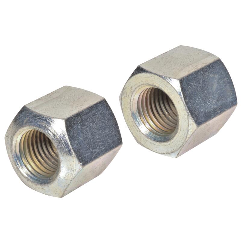 DIN 6330 Sechskantmuttern Kl.10 verzinkt Form B Höhe 1,5d kugelige eb ...