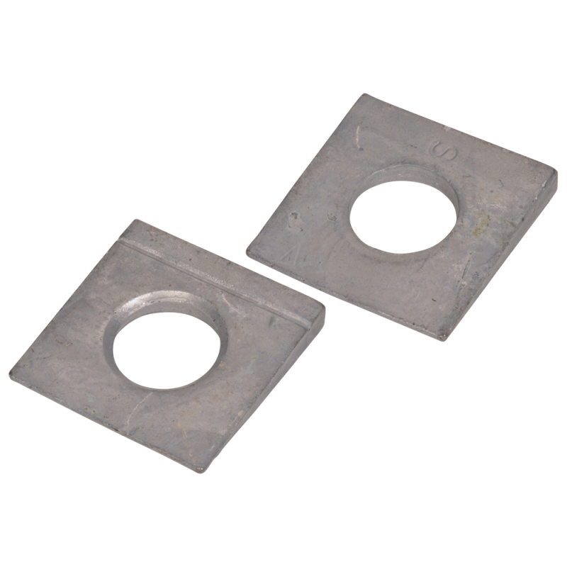 DIN 6917 Vierkant-Keilscheiben Stahl feuerverzinkt HV-Verbindung an I ...