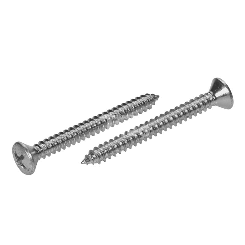ISO 7051 Linsensenk-Blechschrauben Kreuzschlitz H Edelstahl A2 Spitze ...