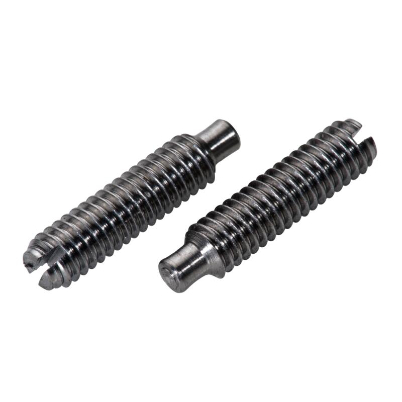 ISO 7435 Gewindestifte Schlitz Zapfen Stahl 14 H blank, 8,58