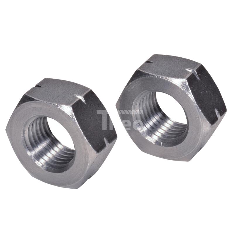 ISO 8673 Sechskantmuttern ISO-Typ 1 Stahl Kl.6 AU Links-Feingewinde, 53 ...