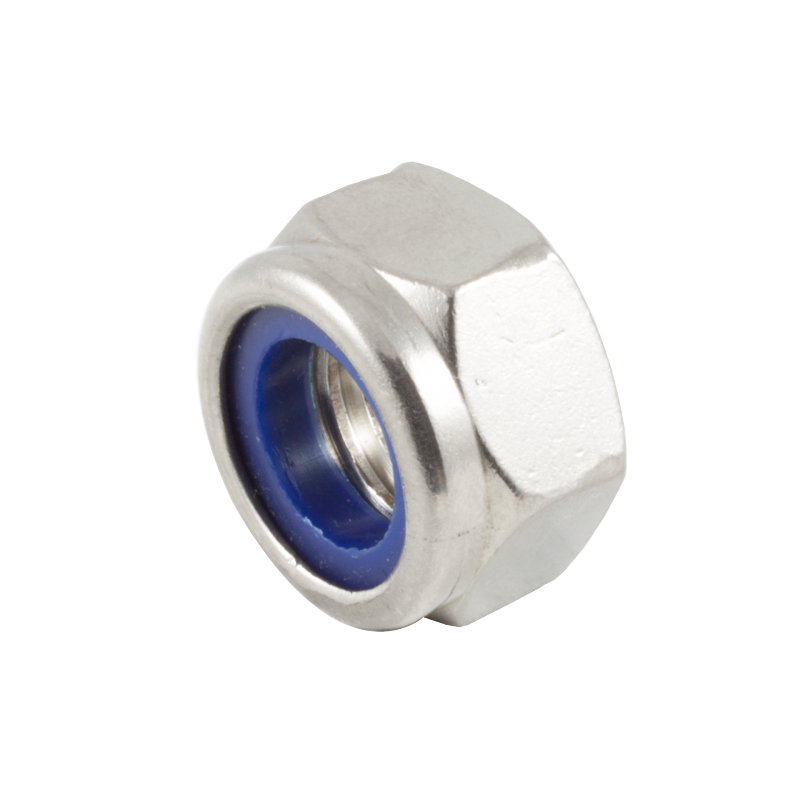 ISO 10511 Sechskantmuttern Edelstahl A2 Klemmteil nichtmetallisch nie ...