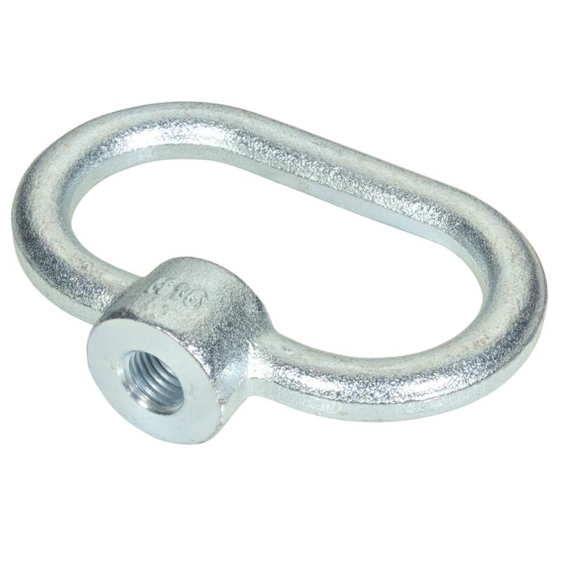 DIN 28129 Bügelmuttern AD W7 Stahl C35E verzinkt, 63,74