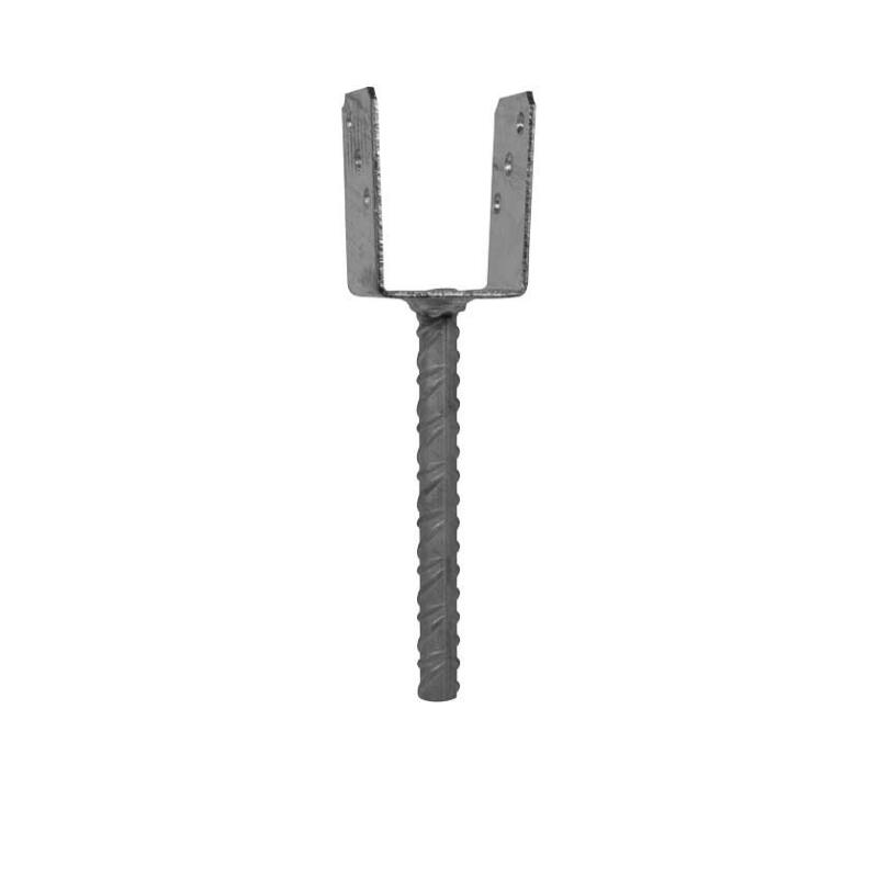 Pfostenträger U Form mit 250 mm Dolle Gutzeit 71 1 Stück, 8,10