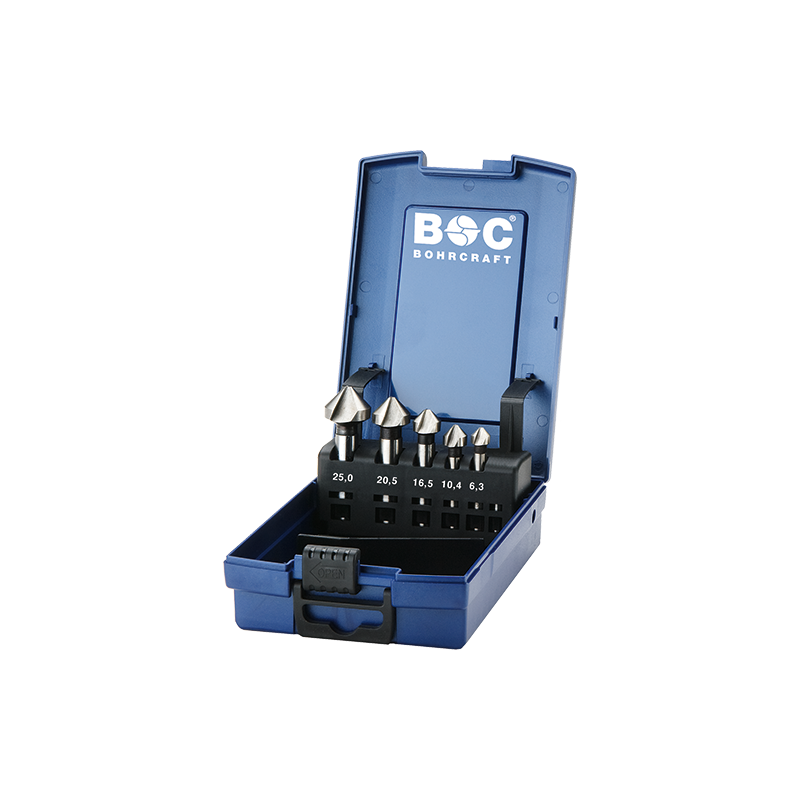 Kegelsenker-Set HSS DIN 335 C Bohrcraft, 47,89