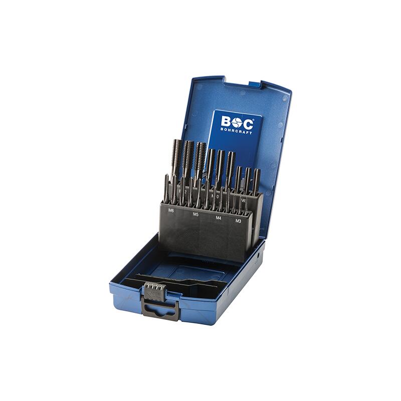 Handgewindebohrer-Set DIN 352 HSS-E Metrisch Bohrcraft Profi-Plus, 101,04