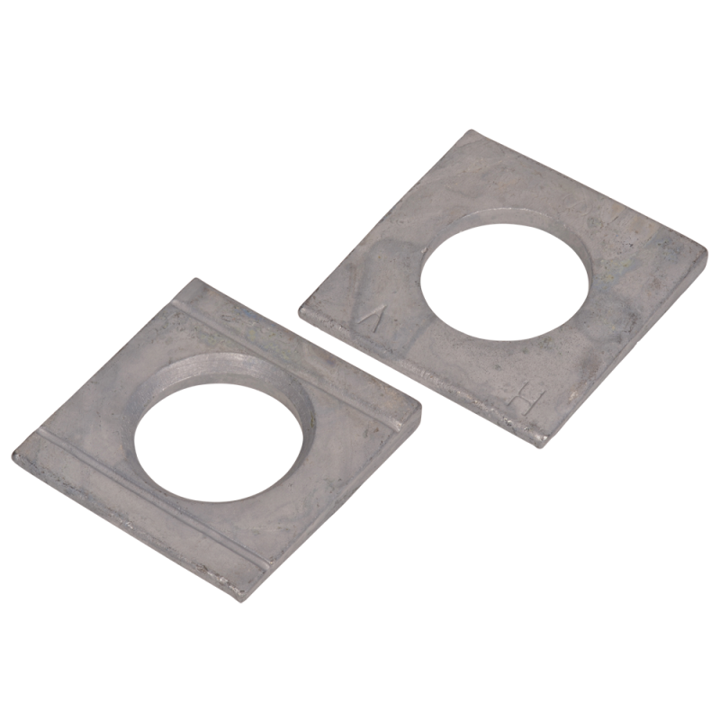 DIN 6918 Vierkant-Keilscheiben Stahl feuerverzinkt HV-Verbindungen an ...