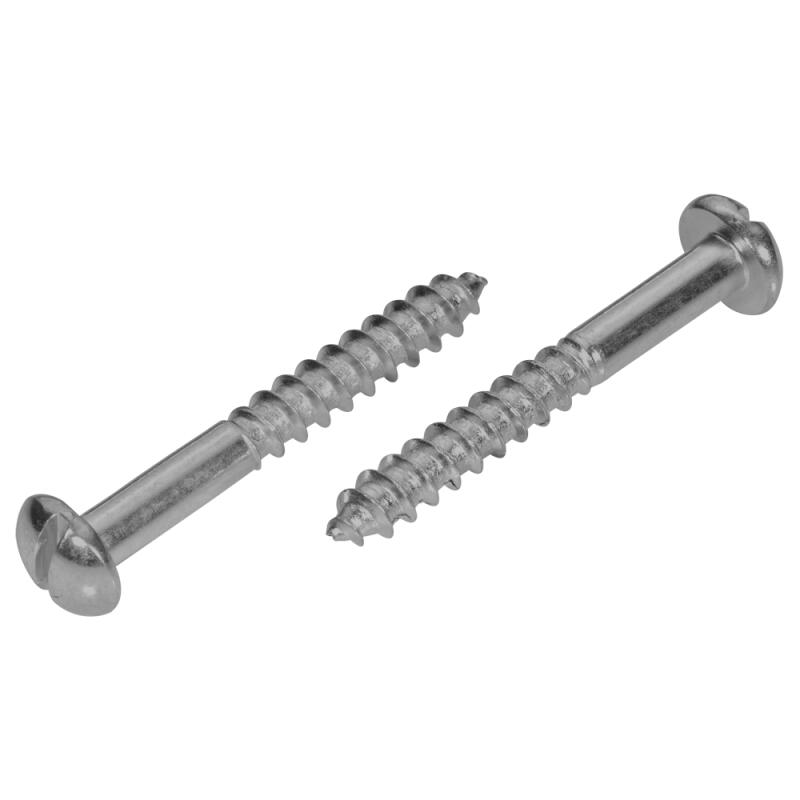 DIN 96 Holzschrauben Halbrundkopf Schlitz Edelstahl A4, 7,85 DIN 96 Holzschrauben Halbrundkopf Schlitz Edelstahl A4, 7,85