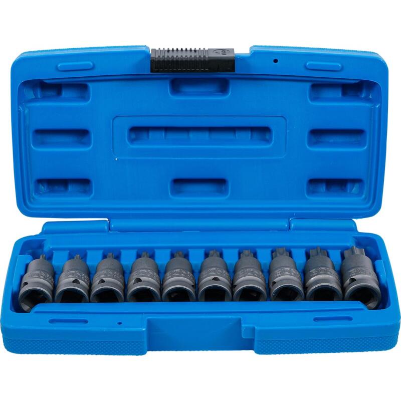 Kraft-Bit-Einsatz-Satz, Antrieb Innenvierkant 12,5 mm (1/2 Zoll), T-P ...