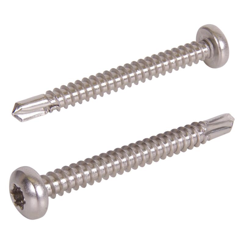 DIN 7504 Bohrschrauben Linsenkopf Form M Edelstahl A2 M 4,2x13 TX 100, 20,66