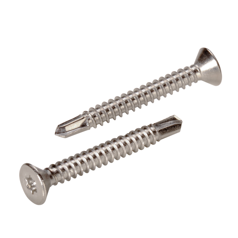 DIN 7504 Bohrschrauben Senkkopf-TX Form O Edelstahl A2, 1,43