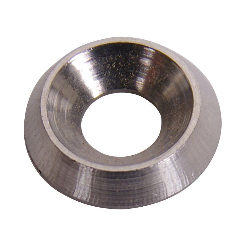 Rosetten aus Vollmetall gedreht NF E 27-619 Edelstahl A4 M 6 100 Stüc ...