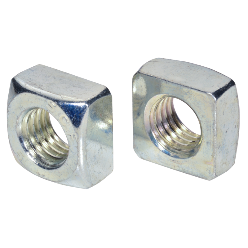 Vierkantmuttern DIN 557 verzinkt, 2,17