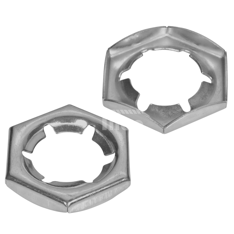 DIN 7967 Sicherungsmuttern Edelstahl A4, 1,43