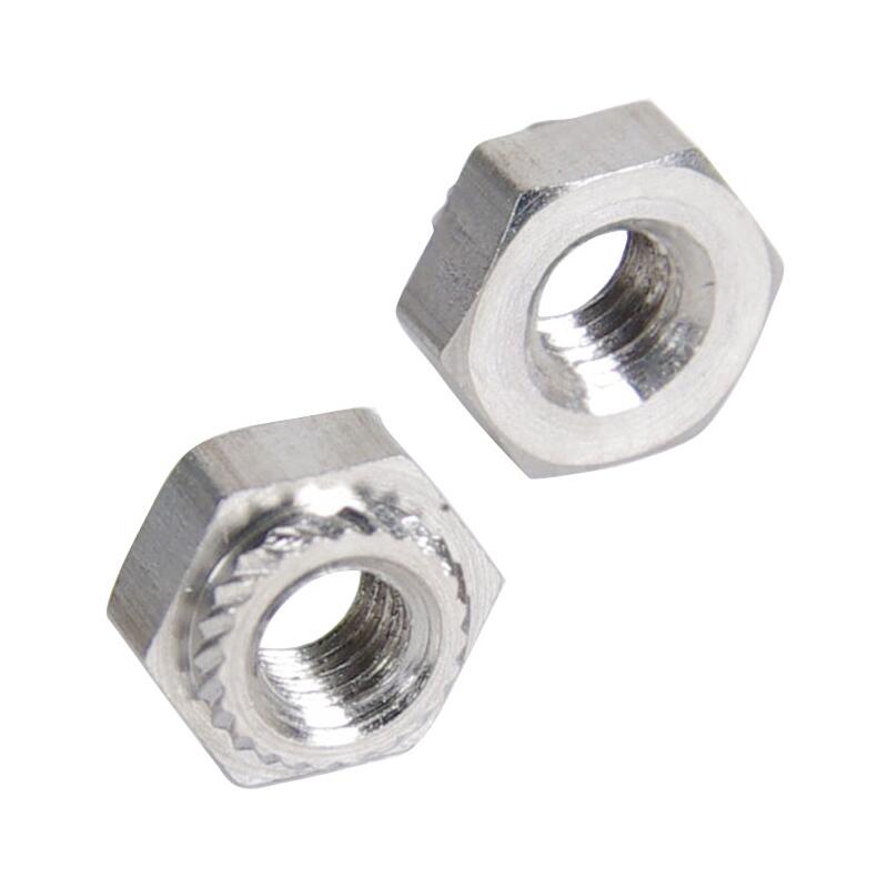 Sechskant-Einpressmuttern Edelstahl A2 M 6 1000 Stück, 138,90