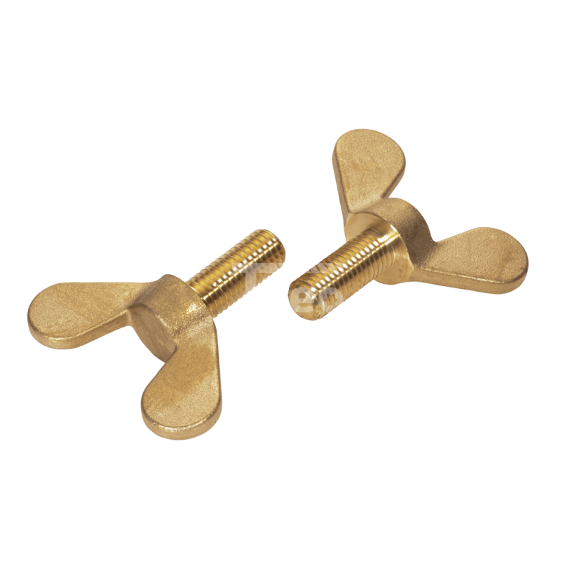 DIN 316 Flügelschrauben deutsche Form Messing, 46,18