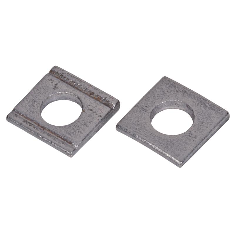 DIN 434 Vierkant-Keilscheiben für U-Träger Stahl blank, 13,77