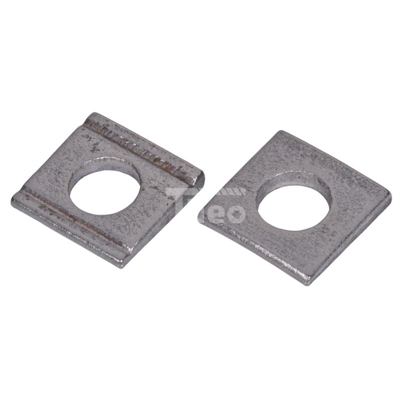 DIN 434 Vierkant-Keilscheiben für U-Träger Stahl blank 26 50 Stück, 61,50