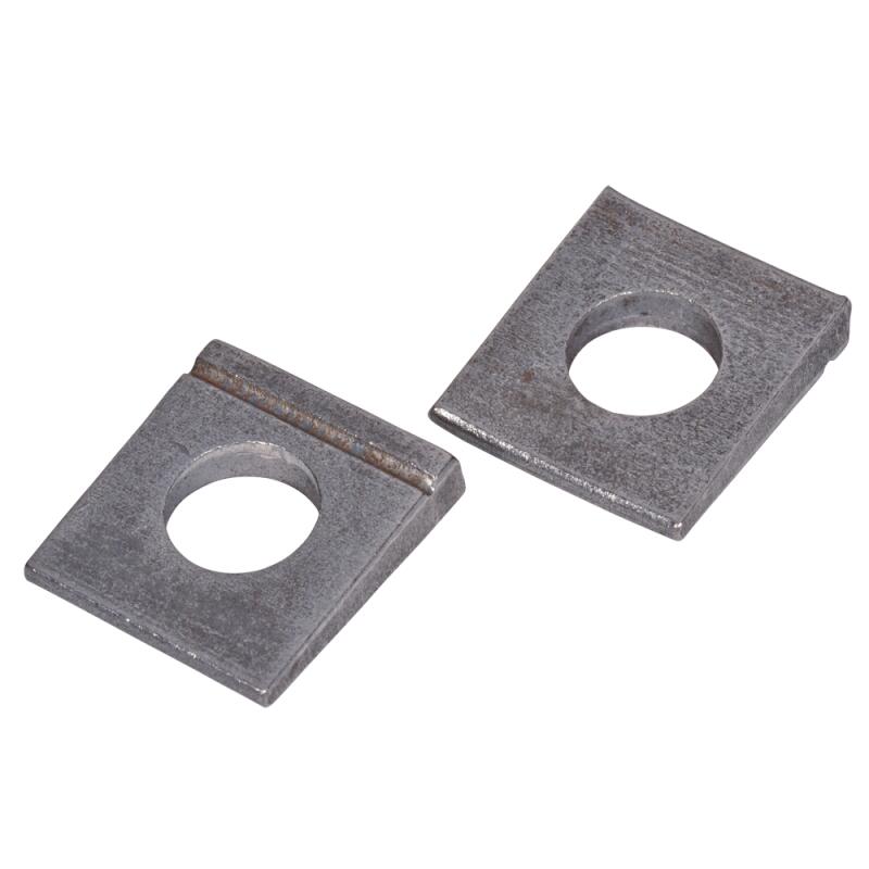 DIN 435 Vierkant-Keilscheiben für I-Träger Stahl blank 11 100 Stück, 9,89