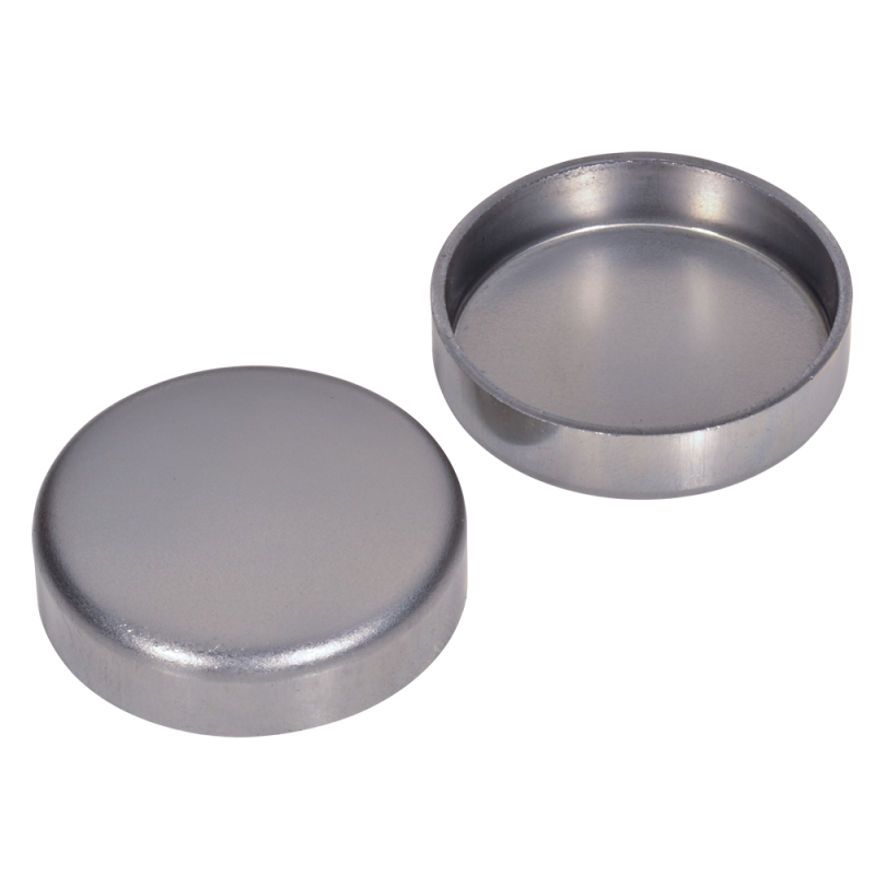 DIN 443 Verschlussdeckel zum Eindrücken Stahl blank, 15,76