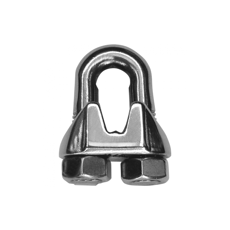 Drahtseilklemmen ähnl. DIN 741 Edelstahl A2, 27,67