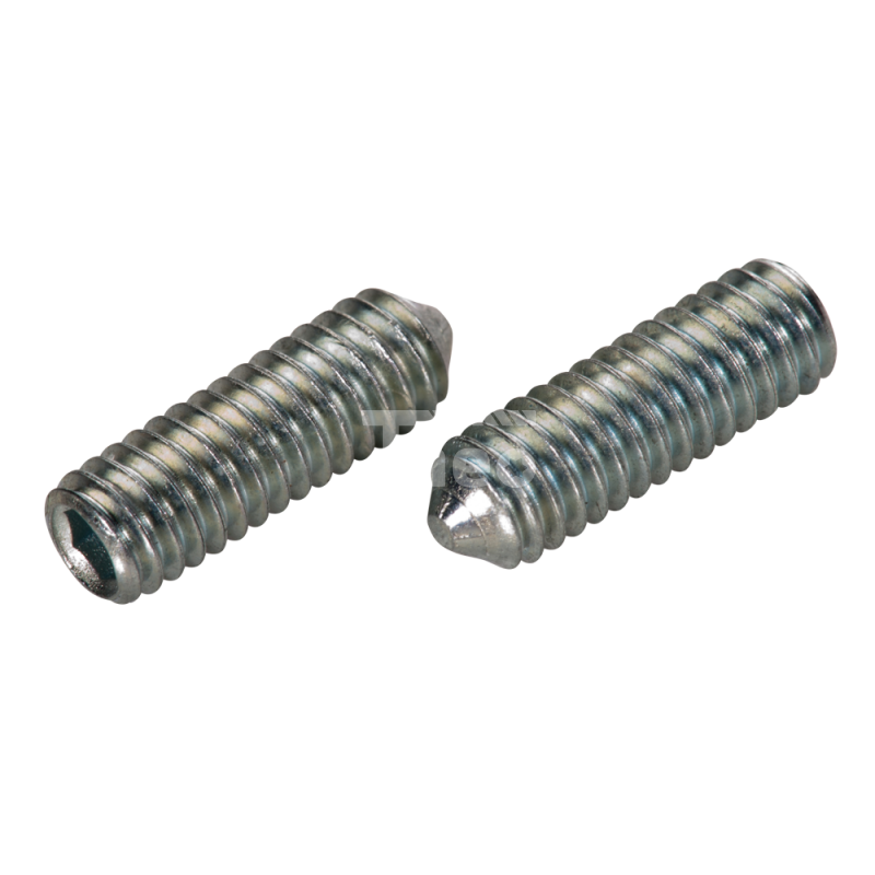 DIN 914 Gewindestifte Spitze Innensechskant Stahl 45 H verzinkt, 6,15