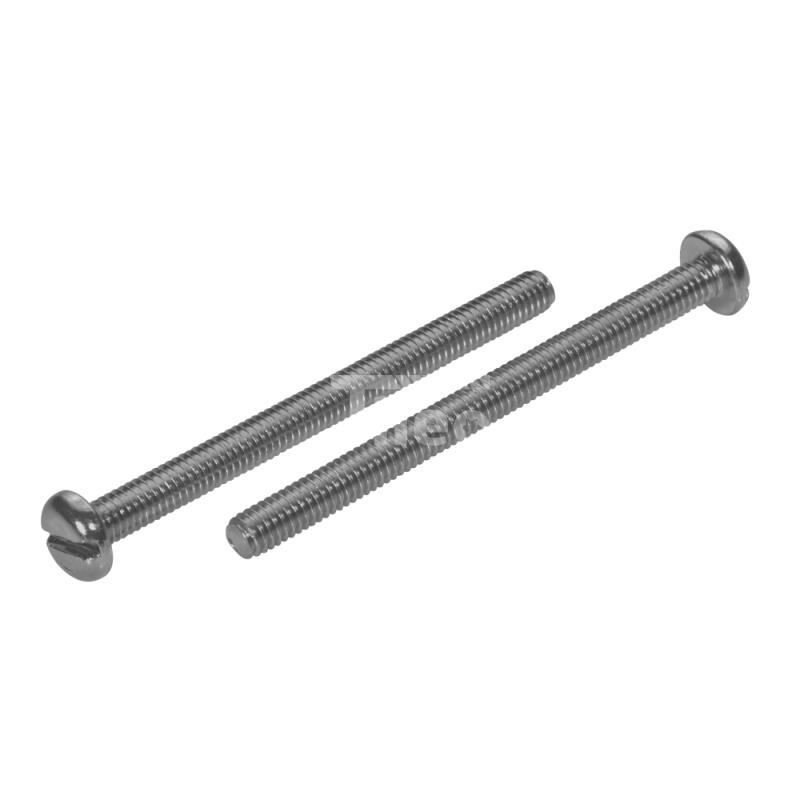 ISO 1580 Flachkopfschrauben Schlitz Edelstahl A4, 4,50