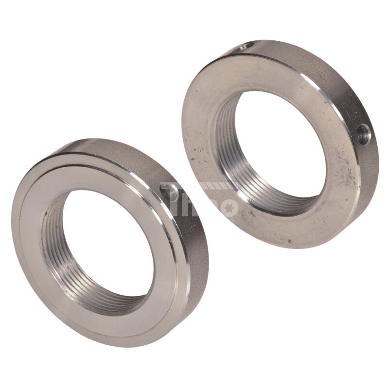 DIN 1816 Kreuzlochmuttern Ausführung W Stahl Kl.4 AU ungeschliffen, 37,98