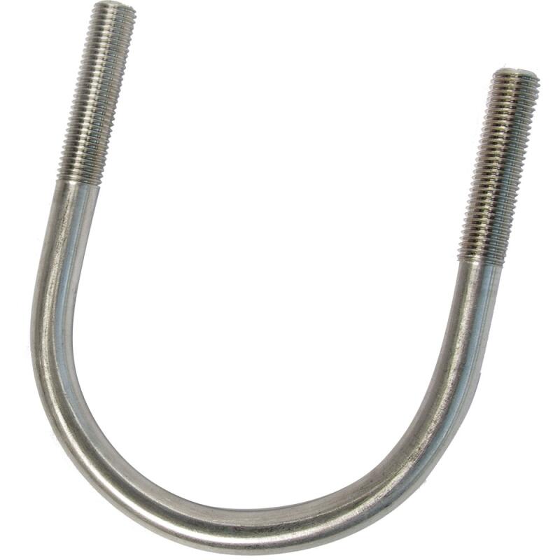 DIN 3570 Rundstahlbügel Form A Edelstahl A4 A 52 / NW 40 1 Stück, 3,50